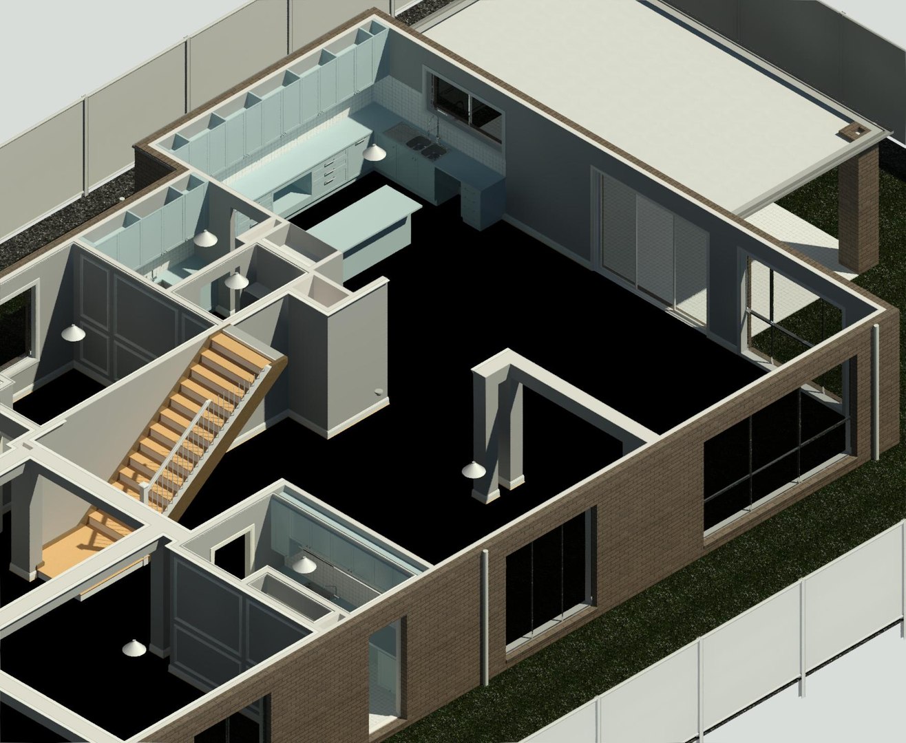 Villa With Multiple Design Options - Revit 3D Model - TurboSquid 2226726