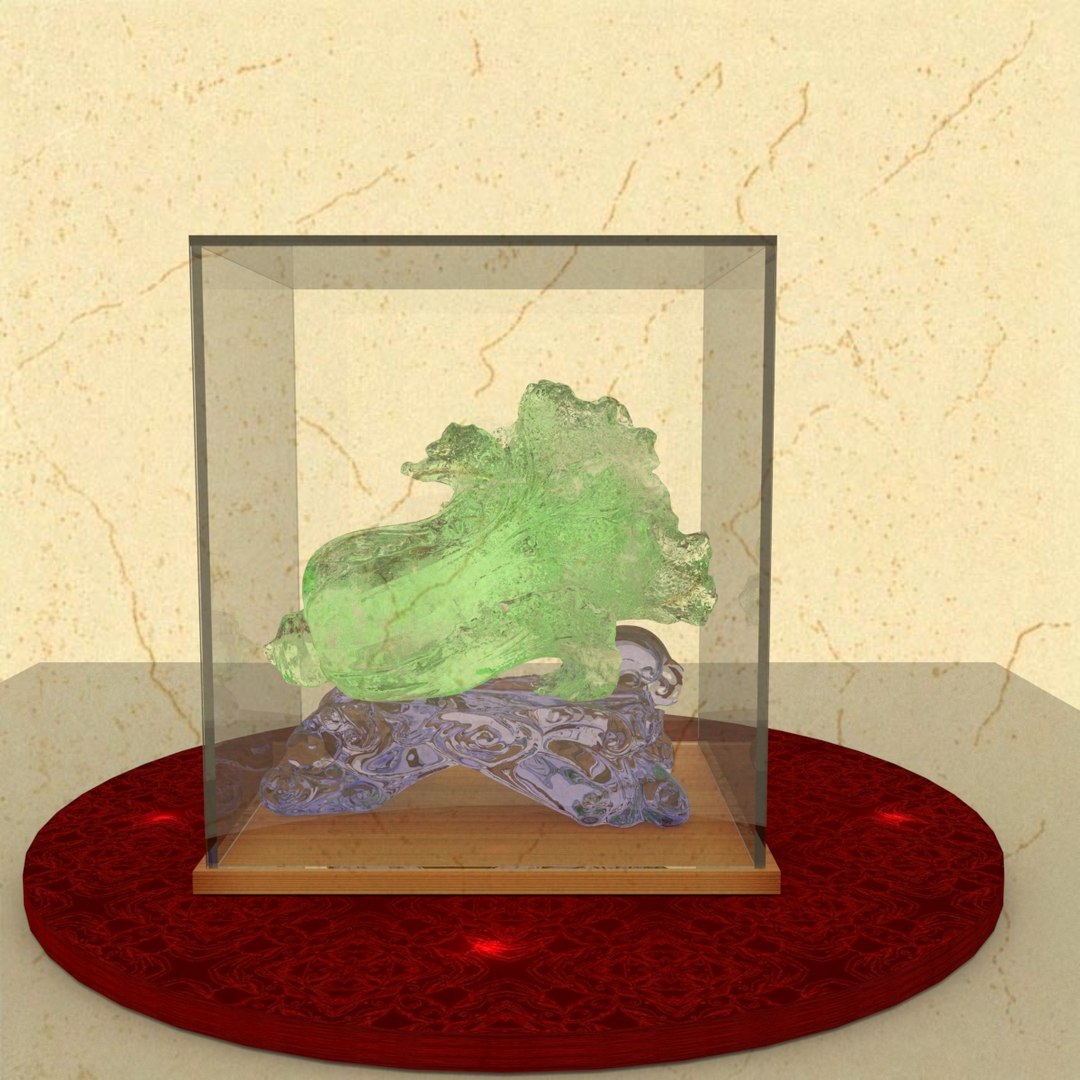 Chinese Cabbage 3D Model - TurboSquid 1615054