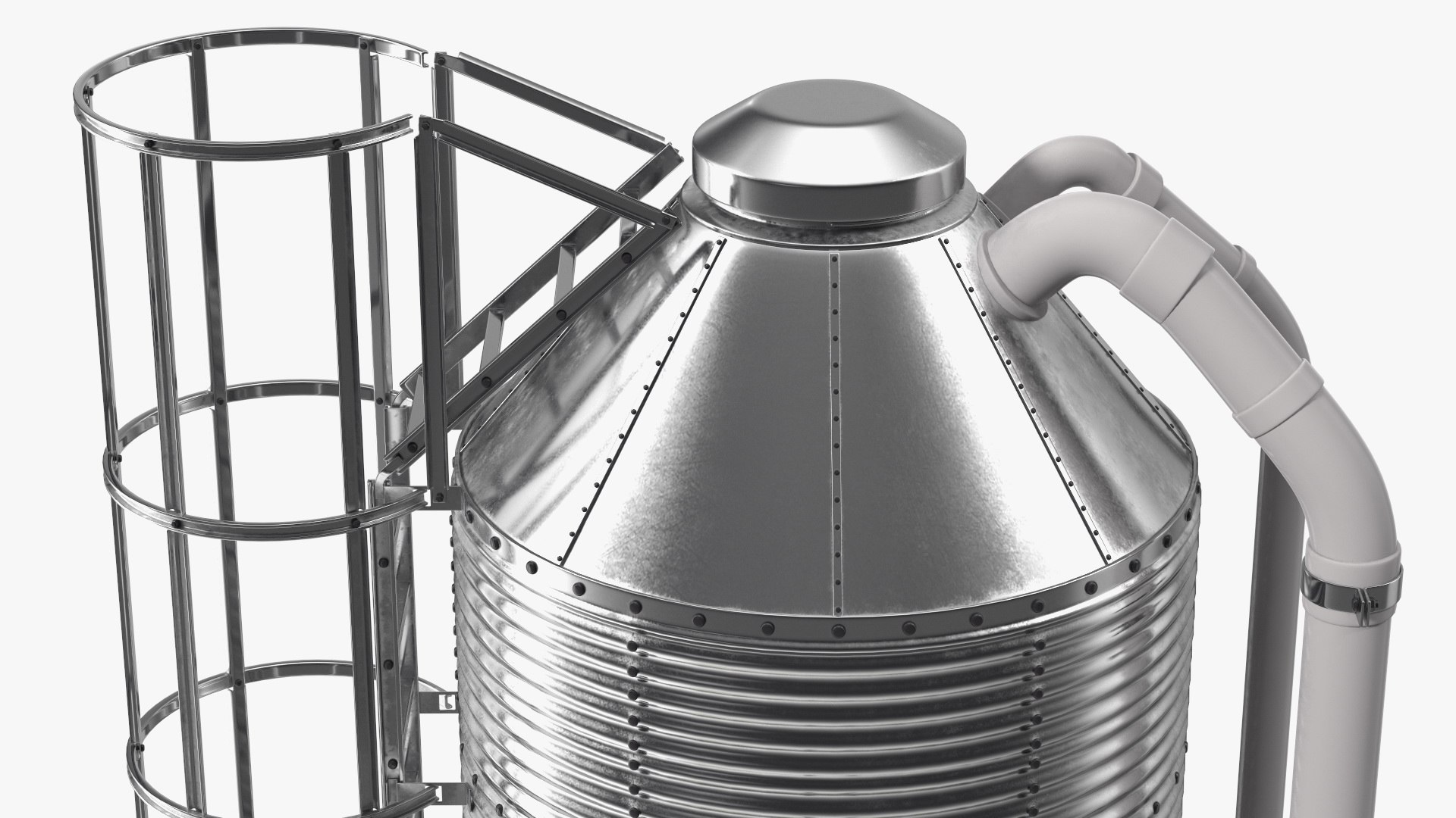 3D Metal Feed Storage Bin - TurboSquid 1807903