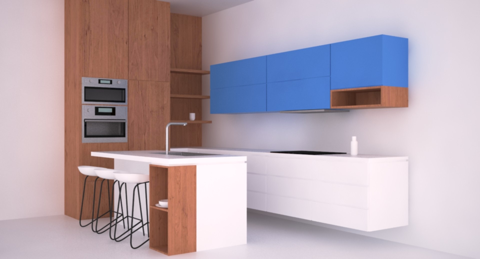Ready Kitchen 3D Model - TurboSquid 1155704
