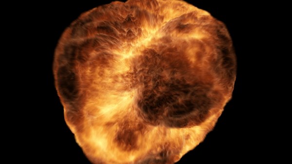 zero-g fireball explosion camera max