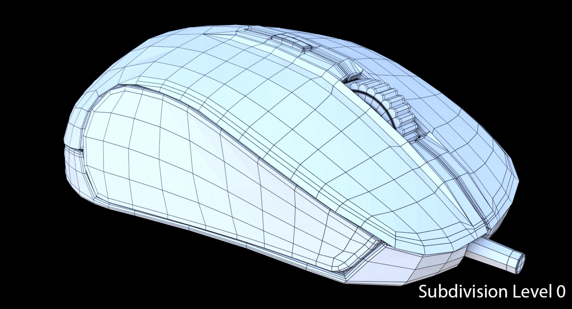 3d Model Steelseries Rival Mouse