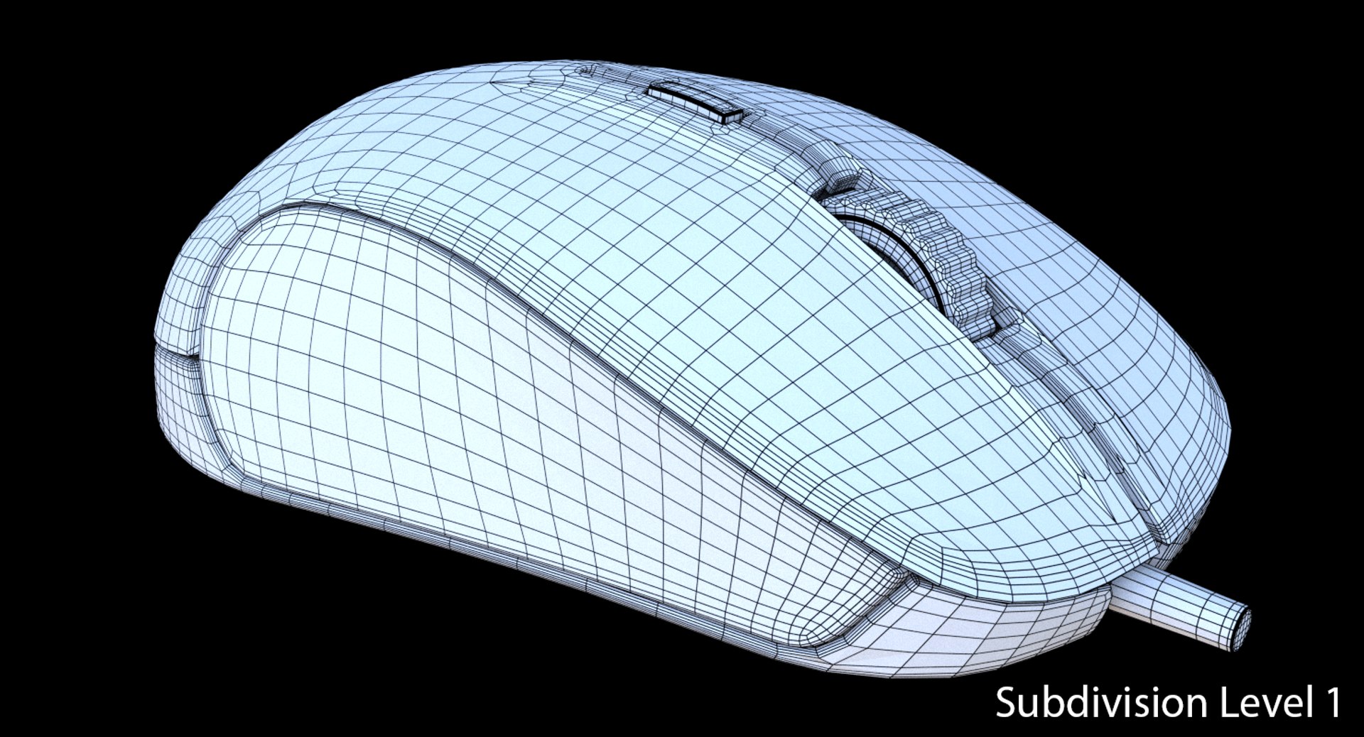 3d Model Steelseries Rival Mouse