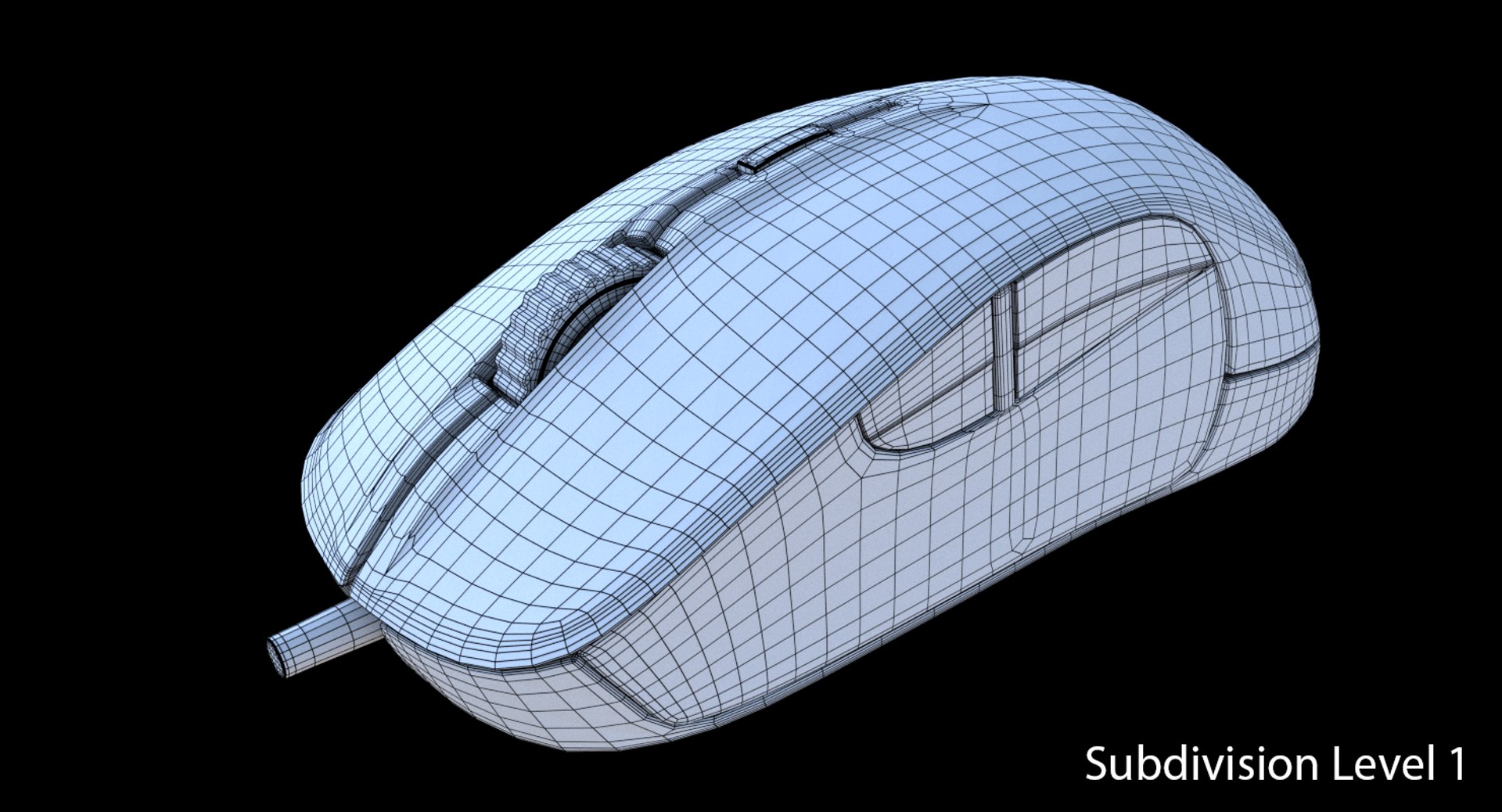 3d Model Steelseries Rival Mouse