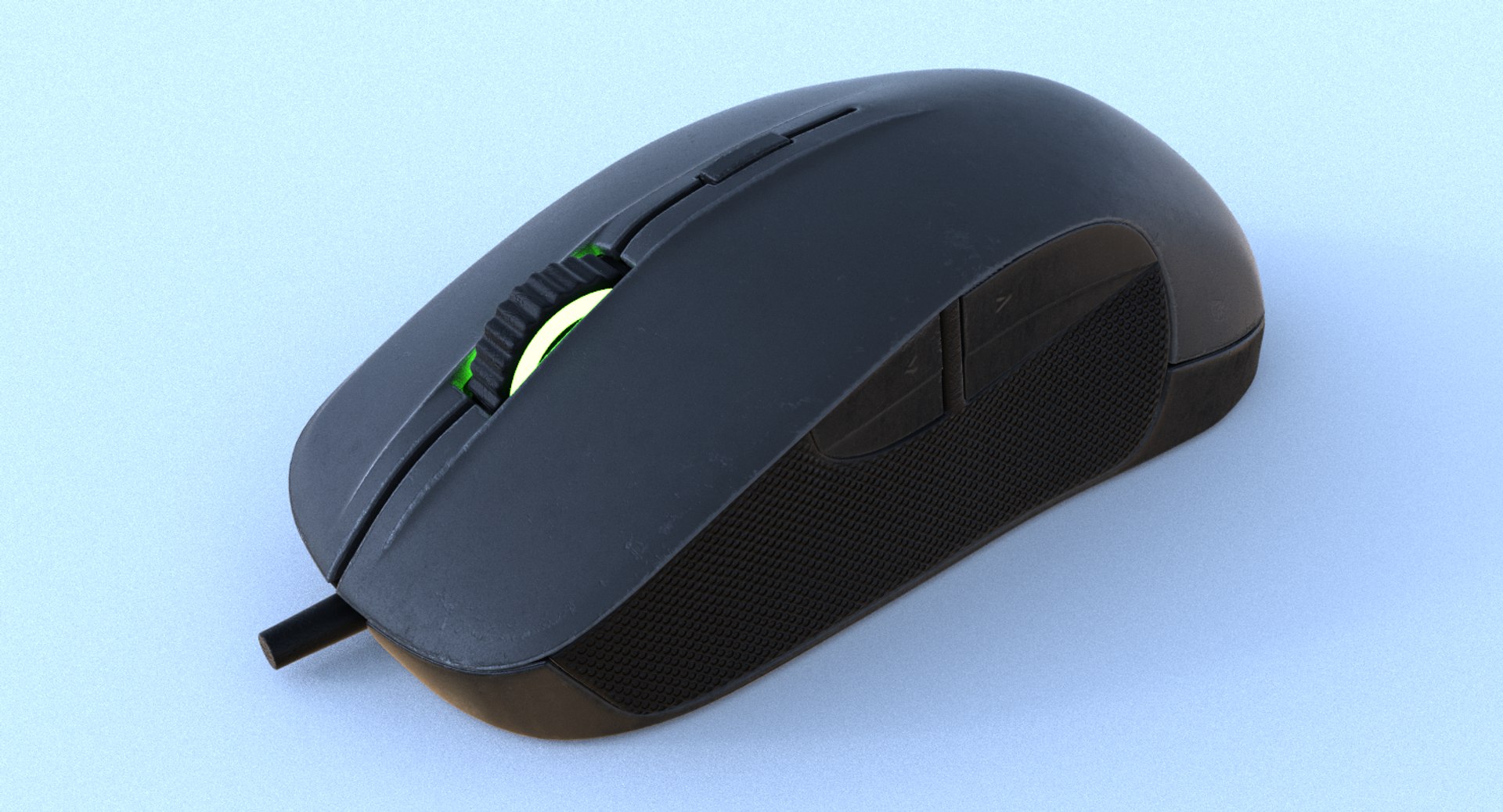 3d Model Steelseries Rival Mouse