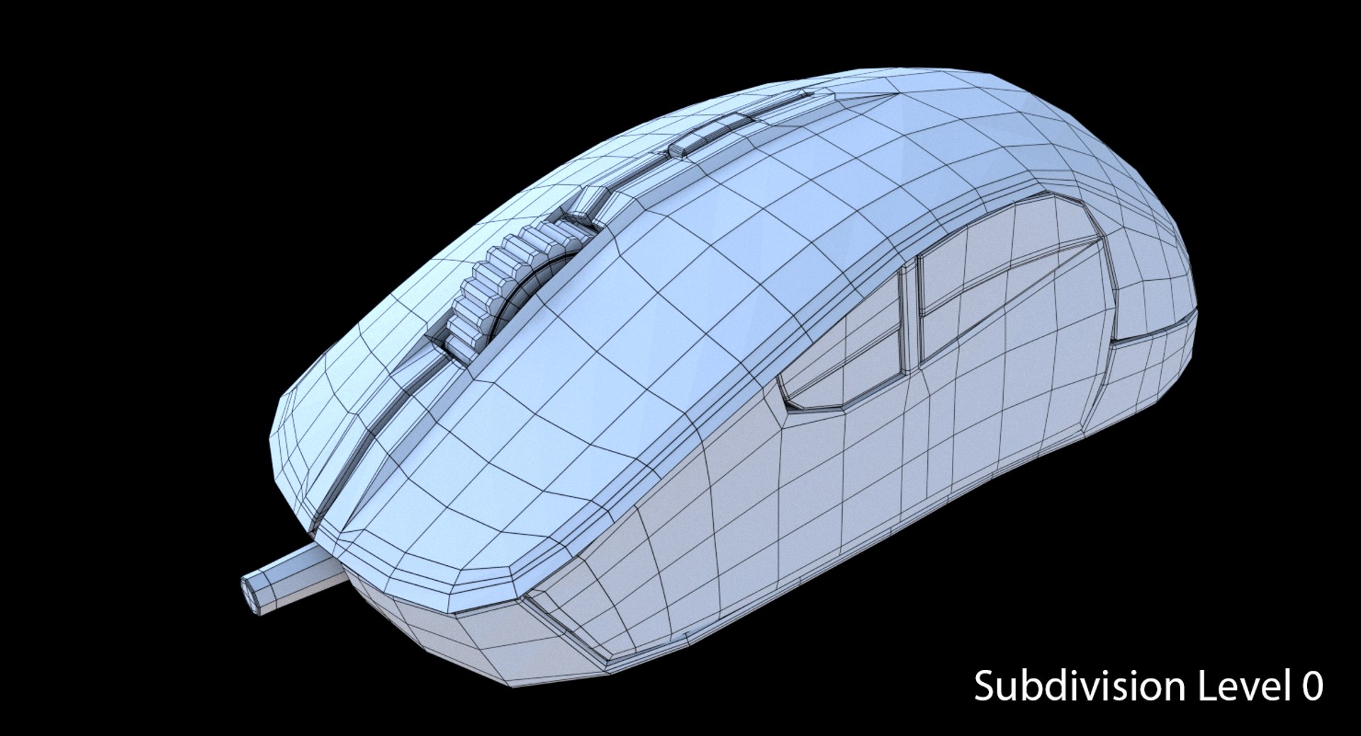 3d Model Steelseries Rival Mouse