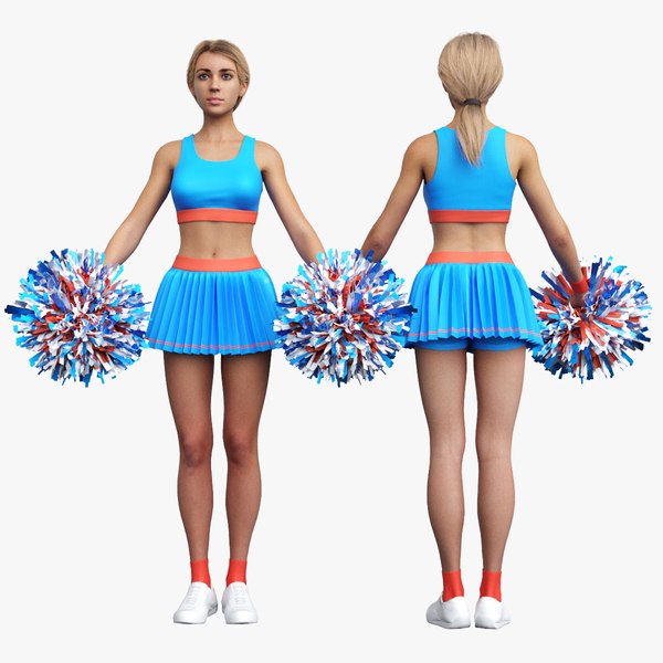3D модель Cheerleader - TurboSquid 2043077