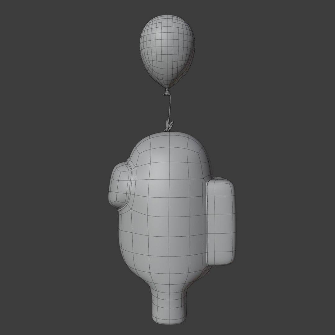 Character Balloon 3D Model - TurboSquid 1650082