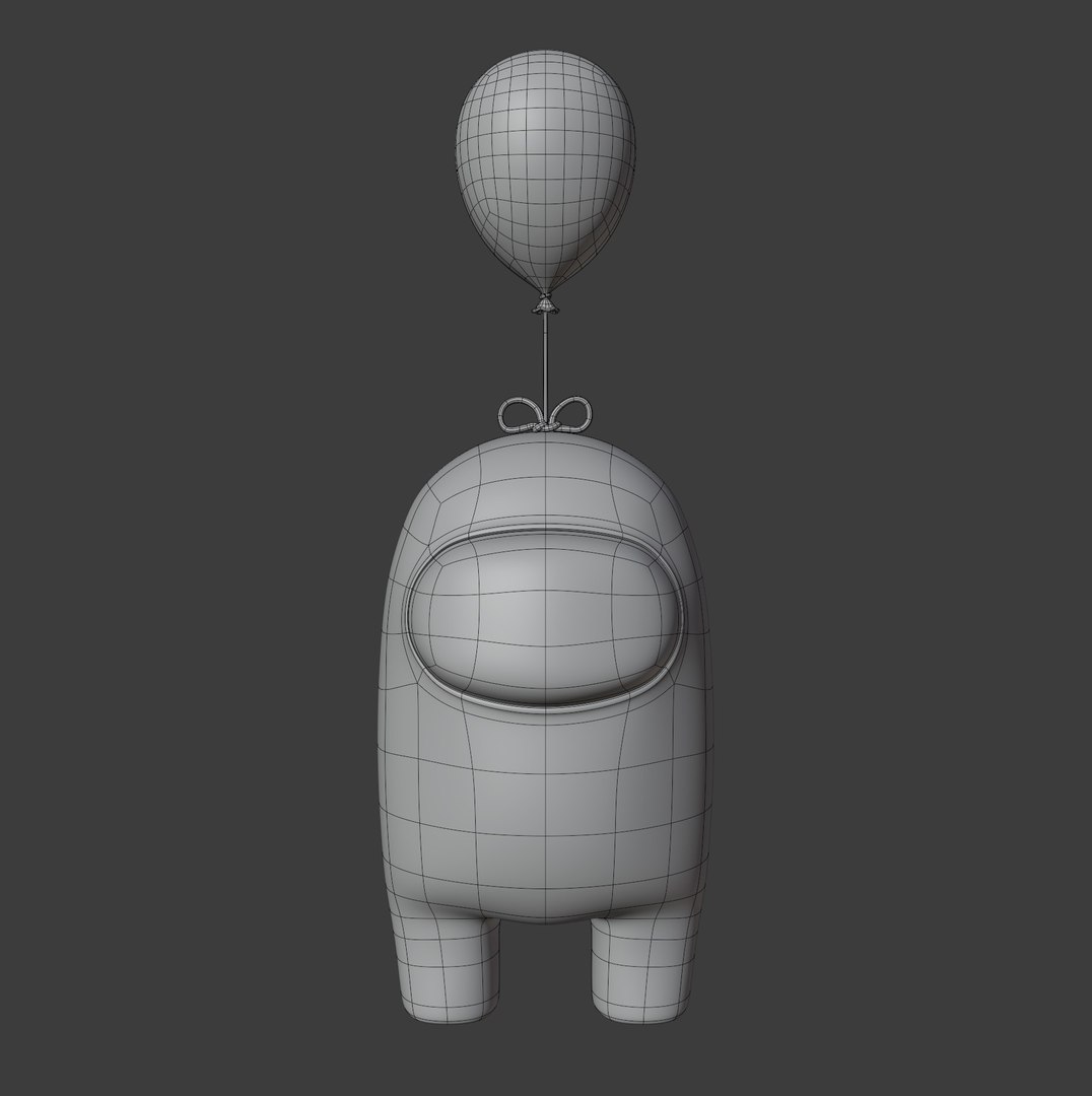 Character Balloon 3D Model - TurboSquid 1650082