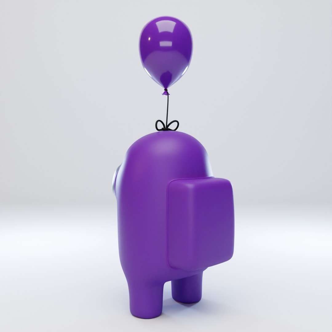 Character Balloon 3D Model - TurboSquid 1650082