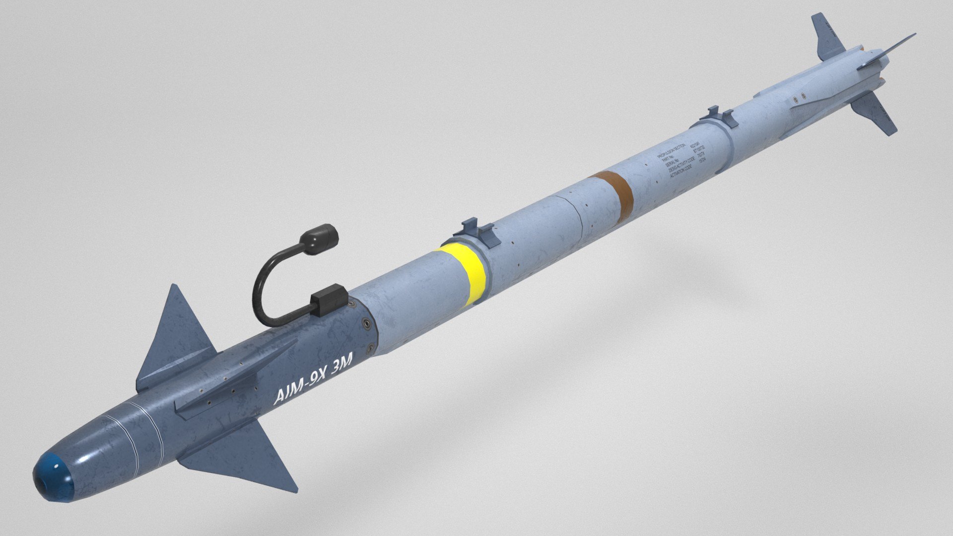 3D Model AIM-9X - TurboSquid 1887819
