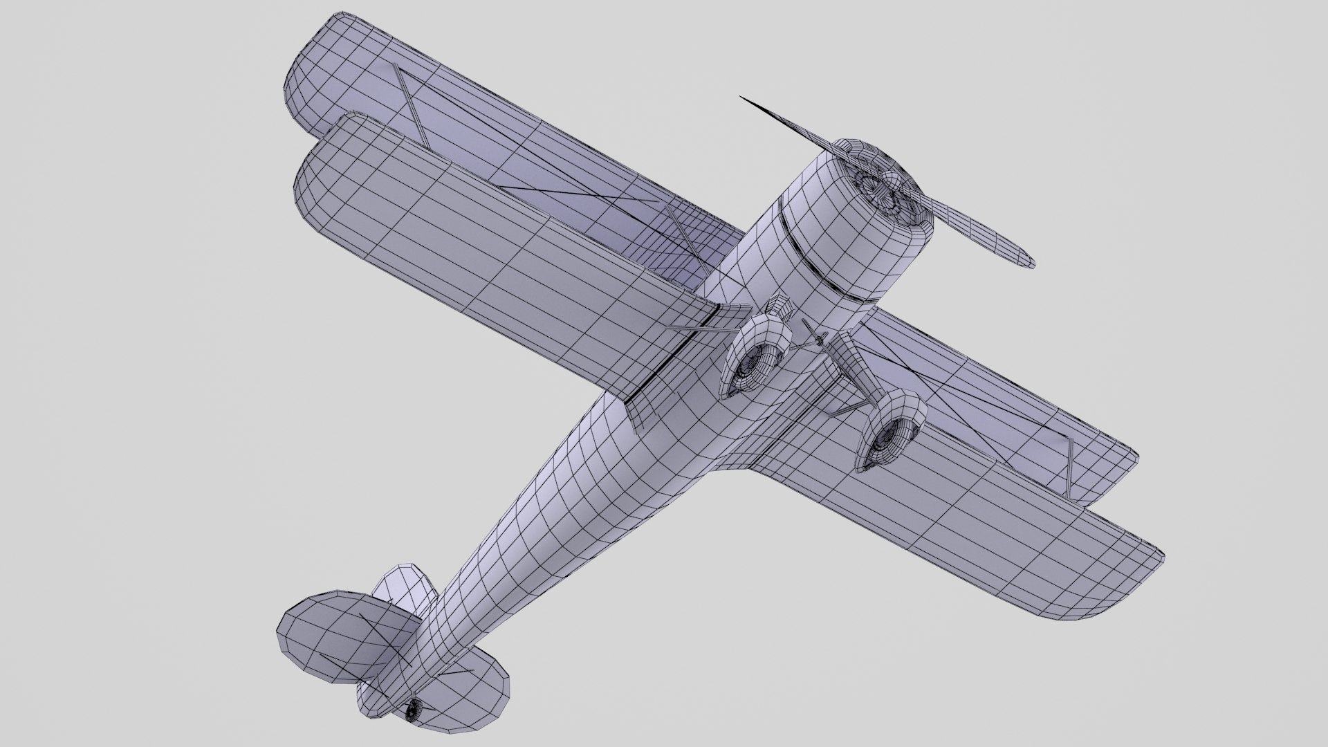 US Navy Biplane Model - TurboSquid 1829340