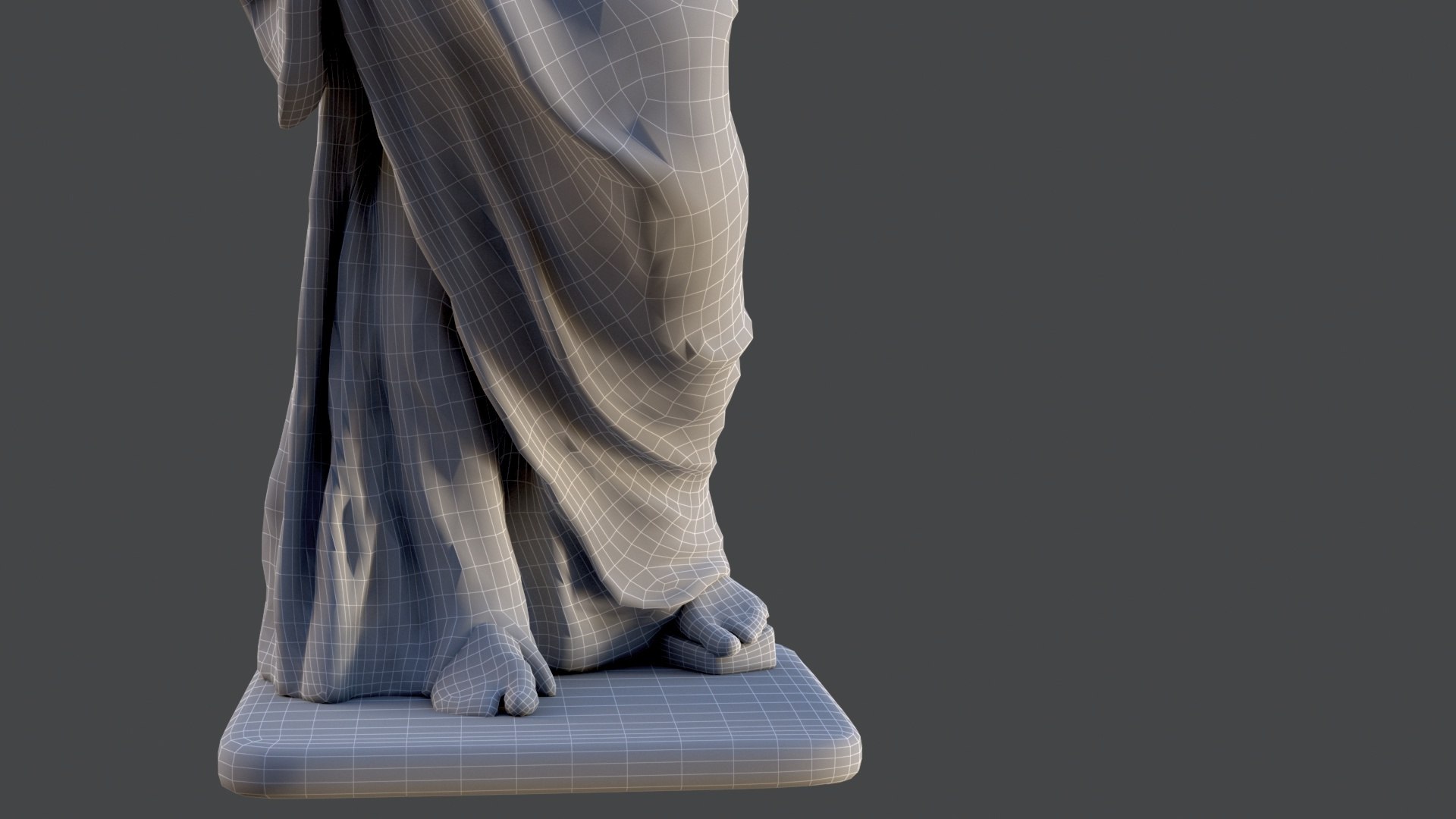Justice Lady Statue 3D - TurboSquid 1493582