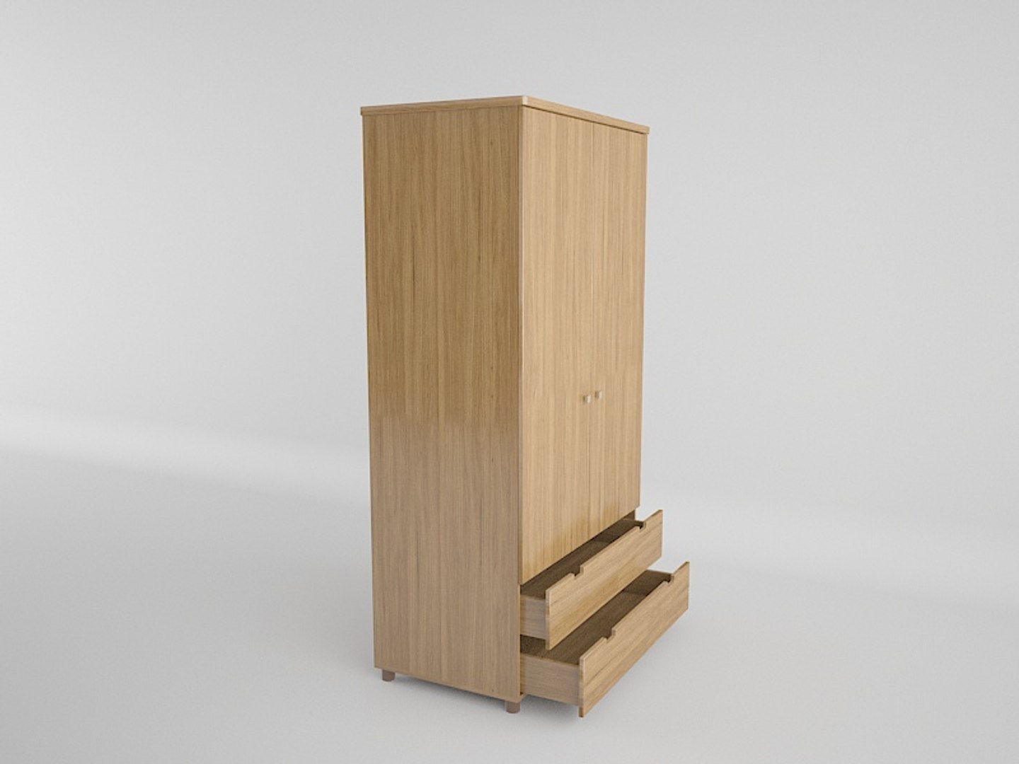 Wardrobe Bedroom Leta 3d Model