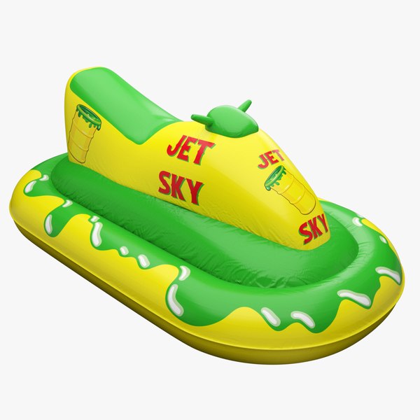 3D модель надувной Jet Sky Float - TurboSquid 2413544