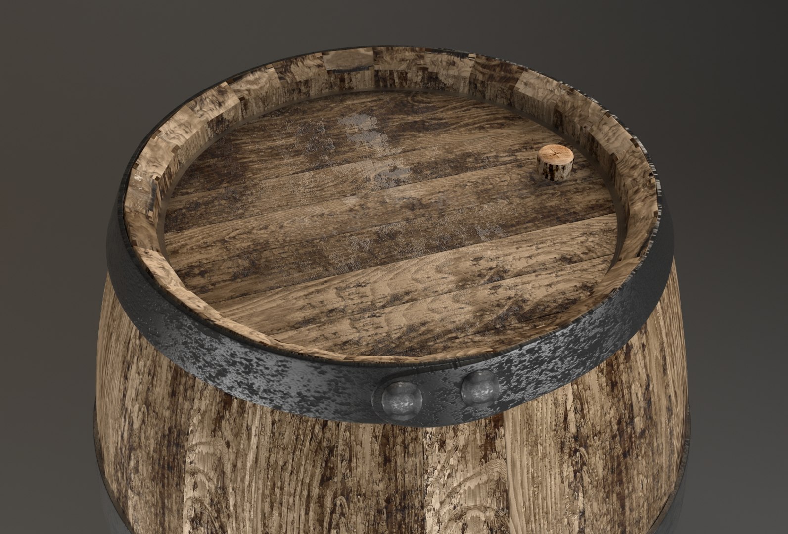 Barrel Container 3D Model - TurboSquid 1512068
