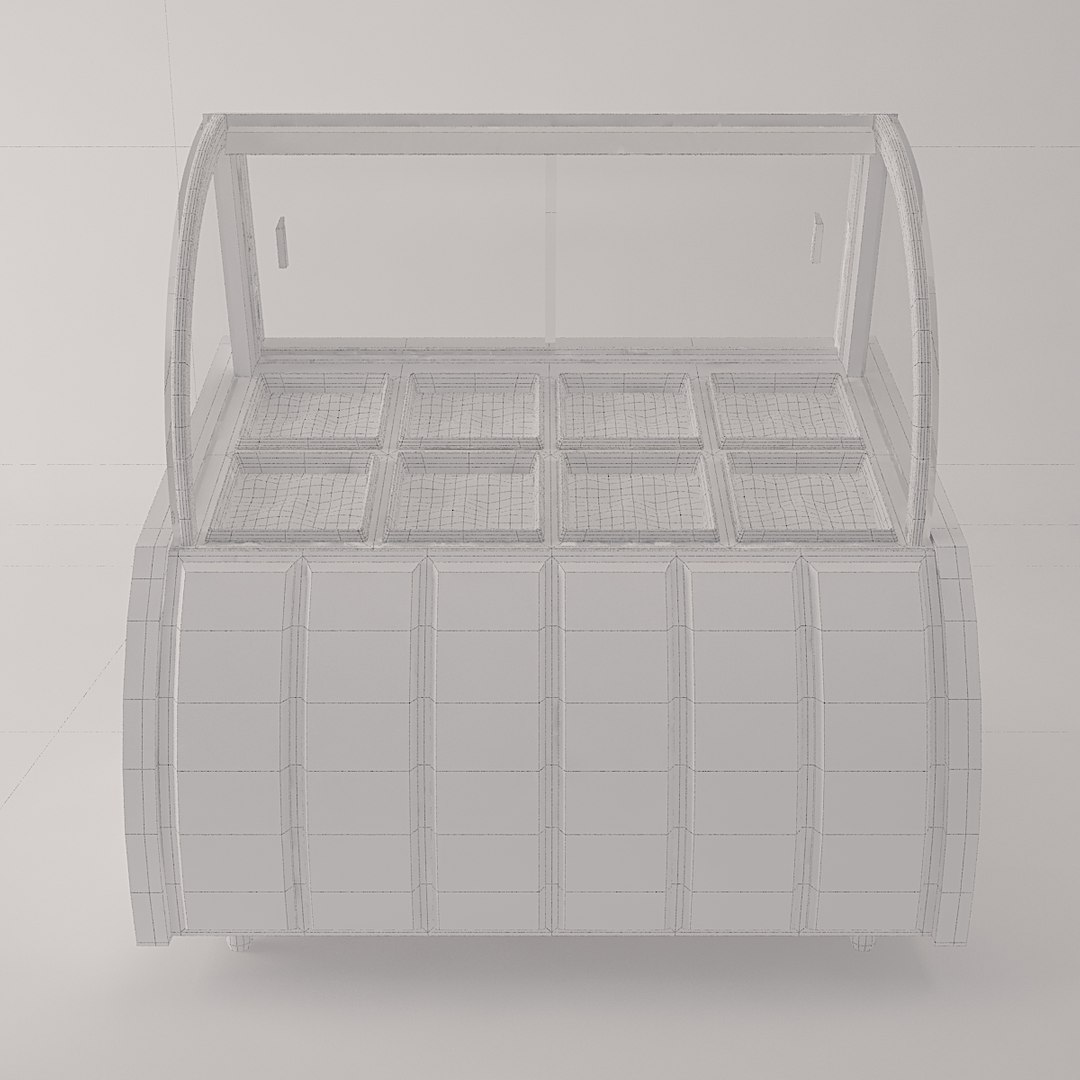 3d Ice Cream Display