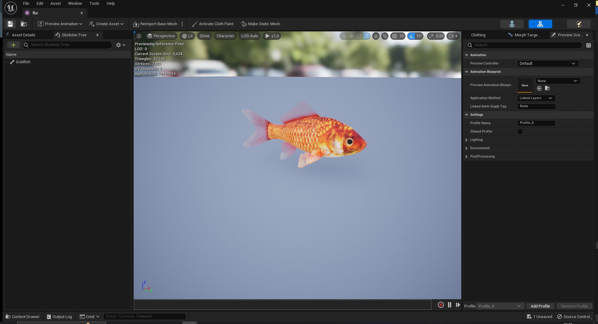 Free Aquatic Gold Free Premium Goldfish Model Free Low-poly 3D Model ...