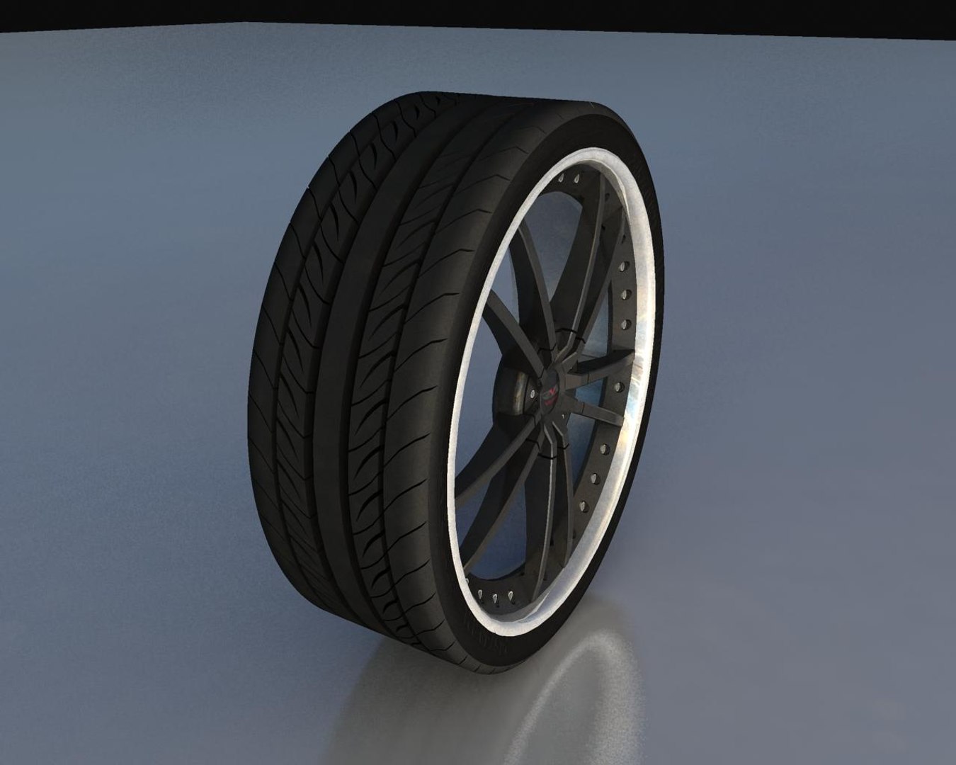 3dsmax Generic Wheel Tire