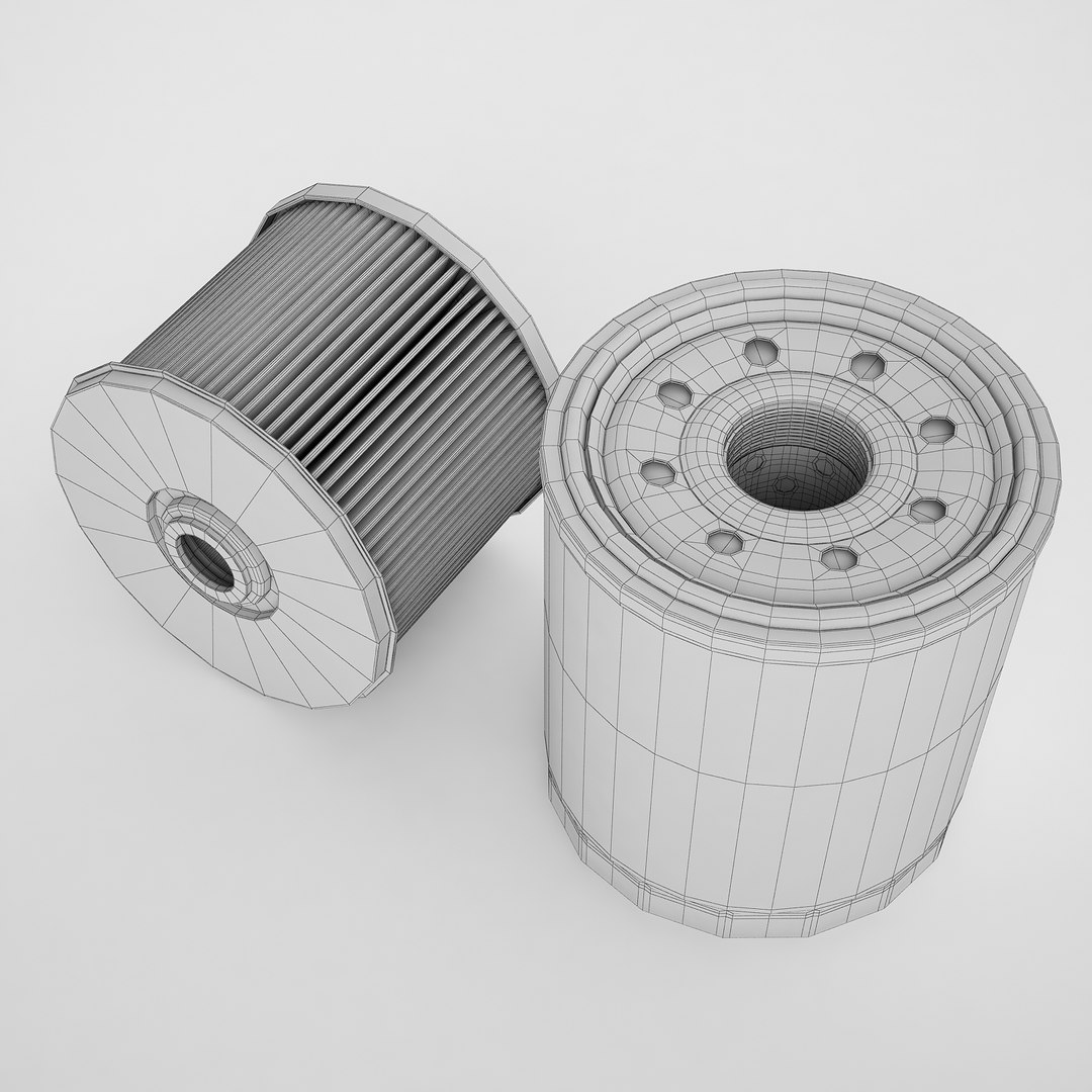 3D Oil Filter - TurboSquid 1611743