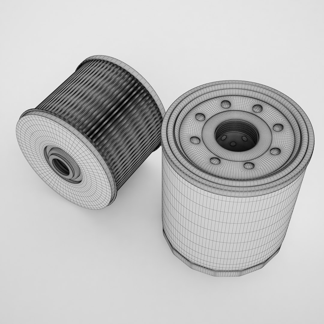 3D Oil Filter - TurboSquid 1611743
