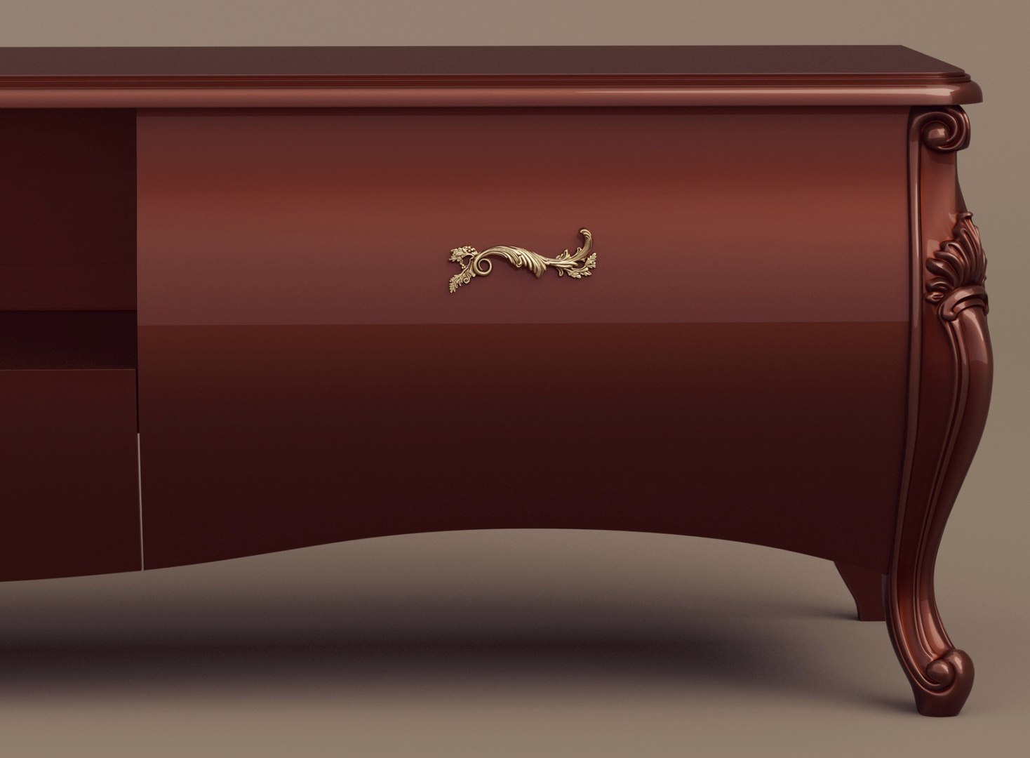 Berger Chantal Tv Stand 3d Max