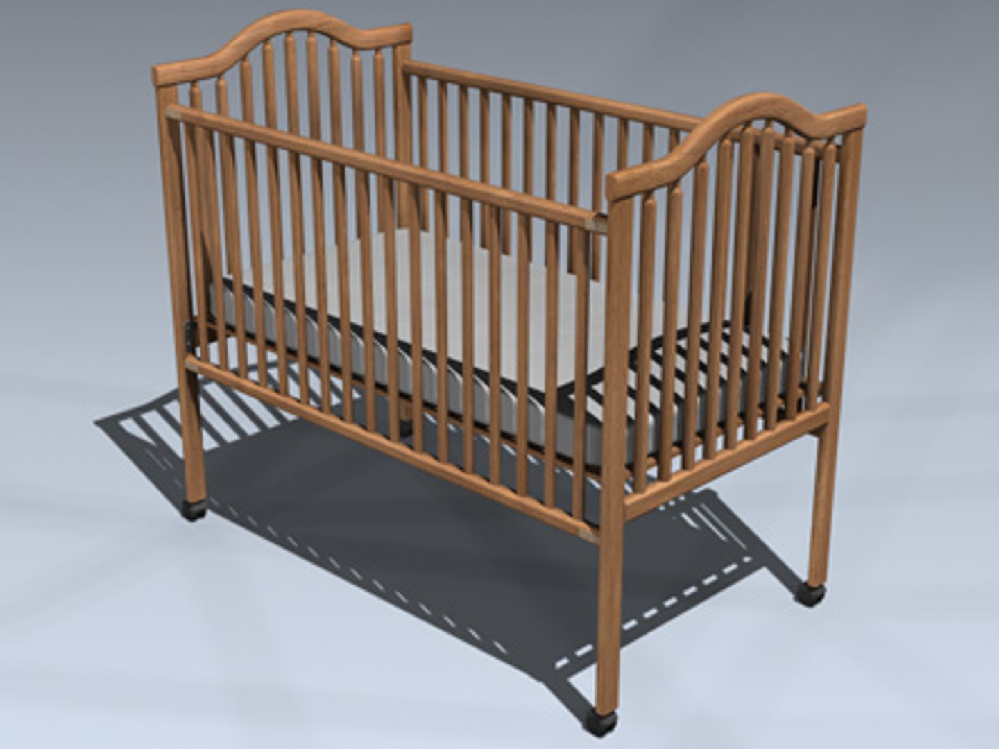 Crib Baby 3d Max
