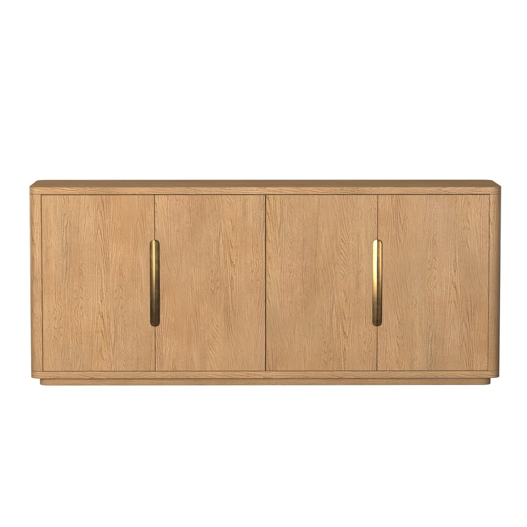 3D BRETON PANEL 4-DOOR SIDEBOARD - TurboSquid 1971284