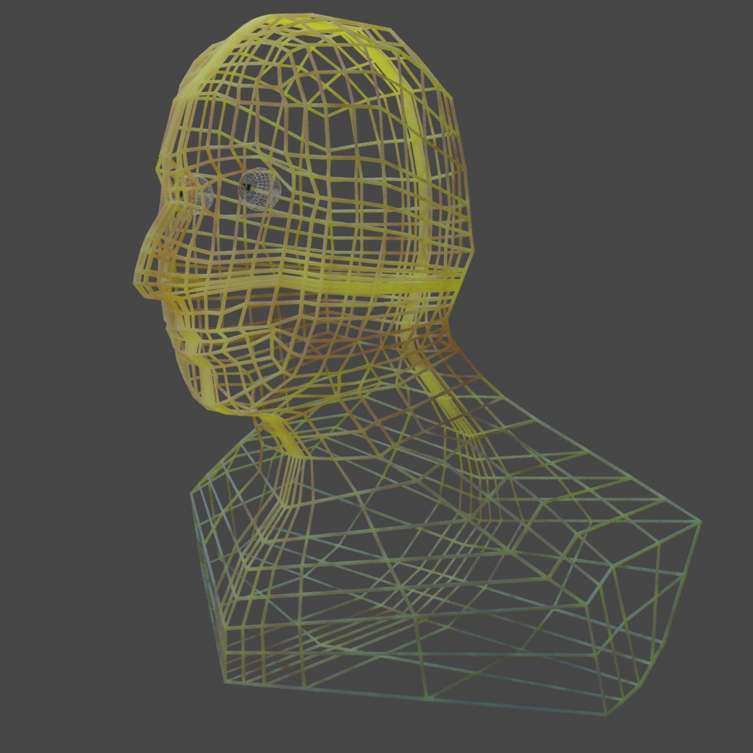 Male bust 3D model - TurboSquid 1421496