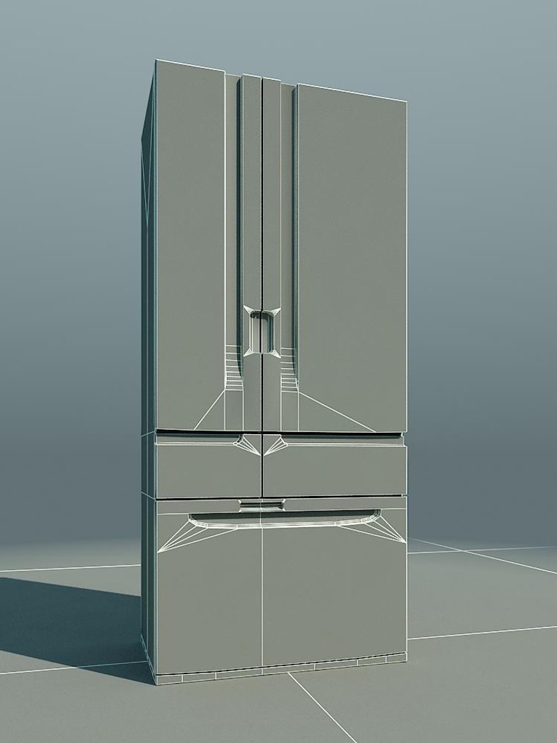 3d Model Fridge