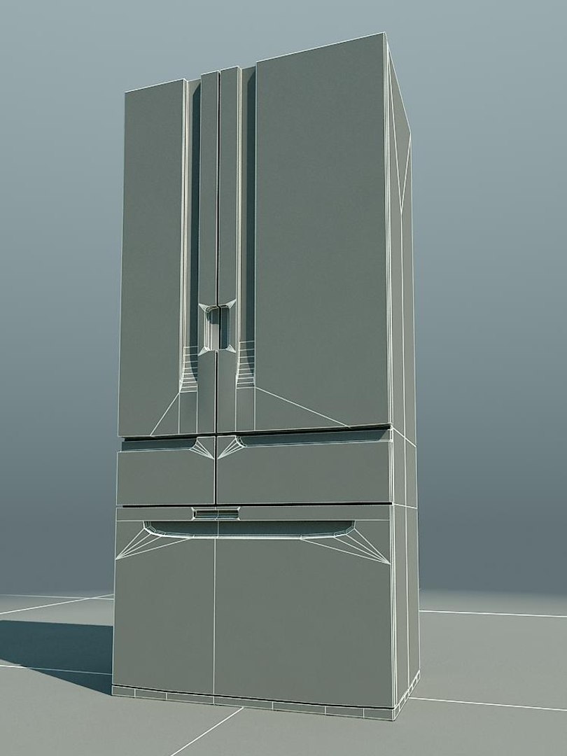 3d Model Fridge