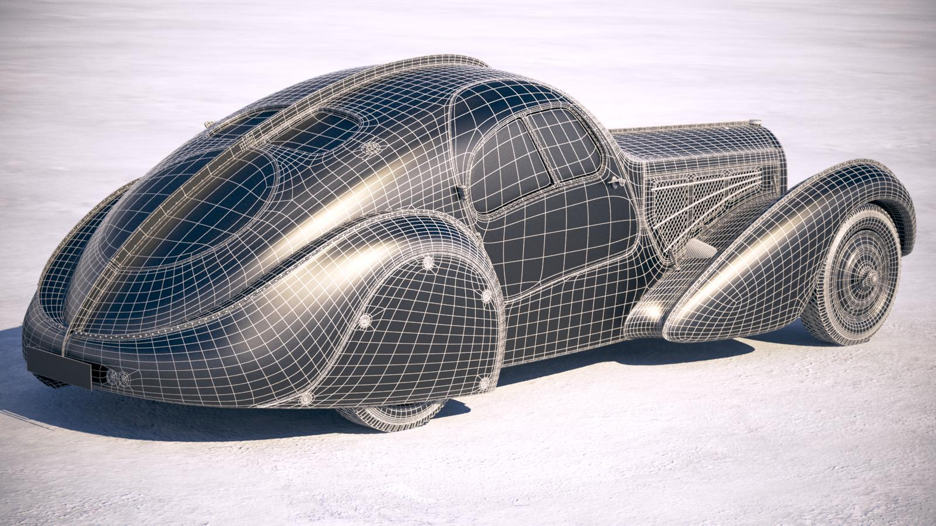 3D bugatti type 57 model - TurboSquid 1166757