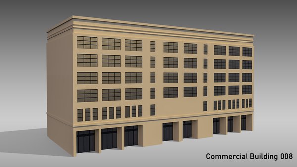 3D Commercial Buildings Collection model - TurboSquid 1725874