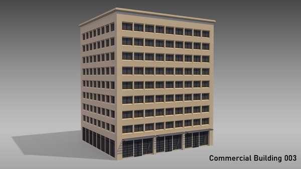 3D Commercial Buildings Collection model - TurboSquid 1725874