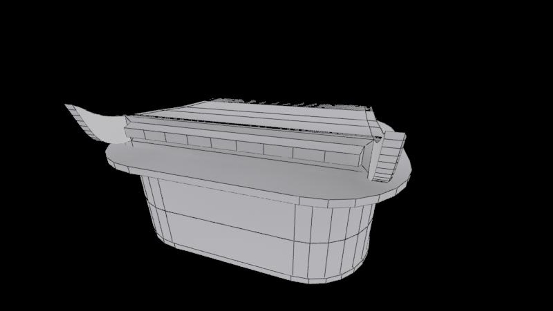 Low Poly Cartoon Hockey Arena 3D Model - TurboSquid 1725928