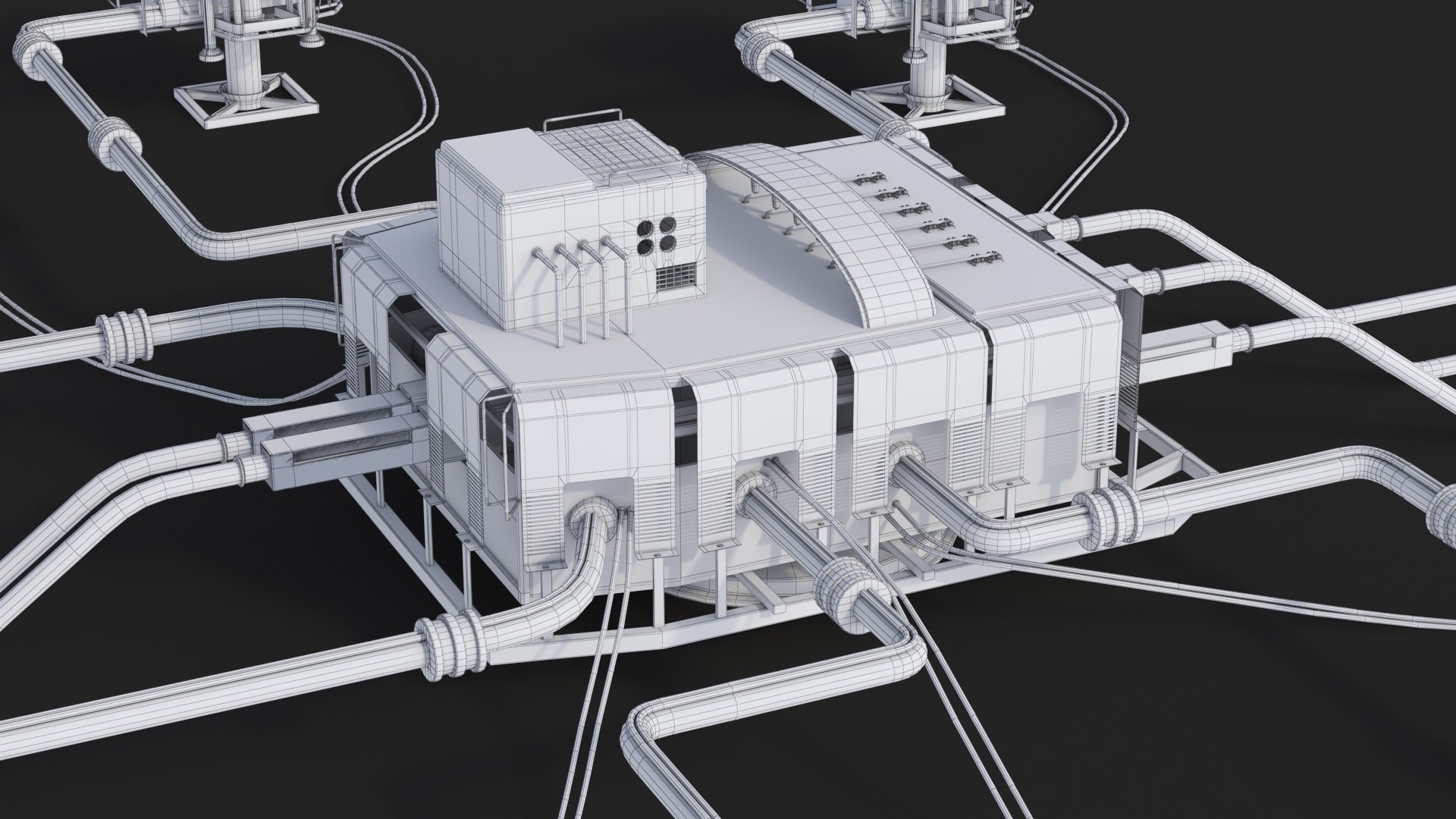 3D Sub Sea System Model - TurboSquid 1974992