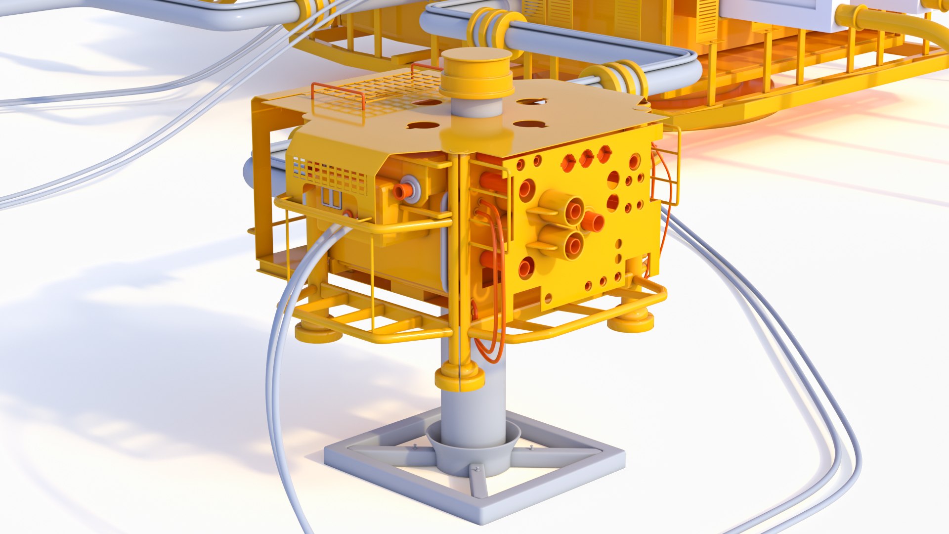 3D Sub Sea System Model - TurboSquid 1974992