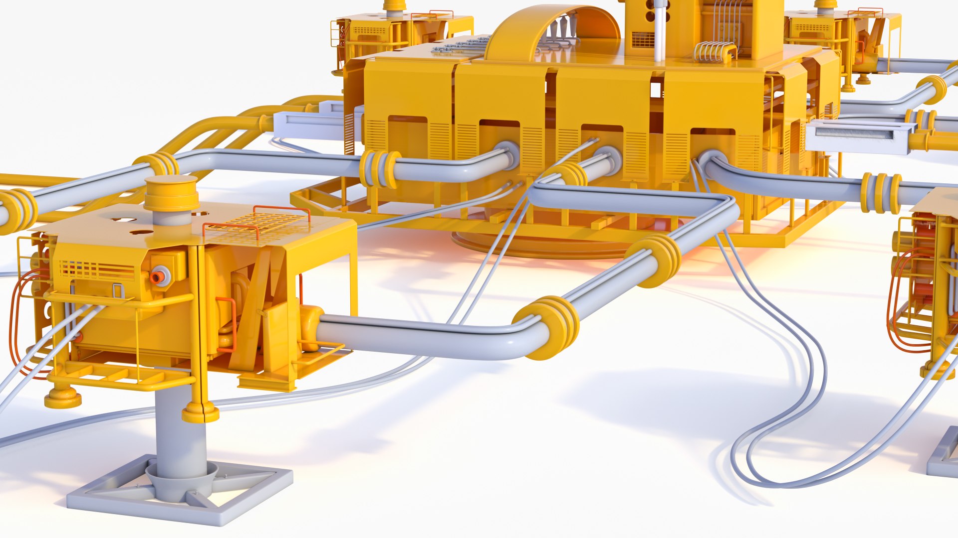 3D Sub Sea System Model - TurboSquid 1974992