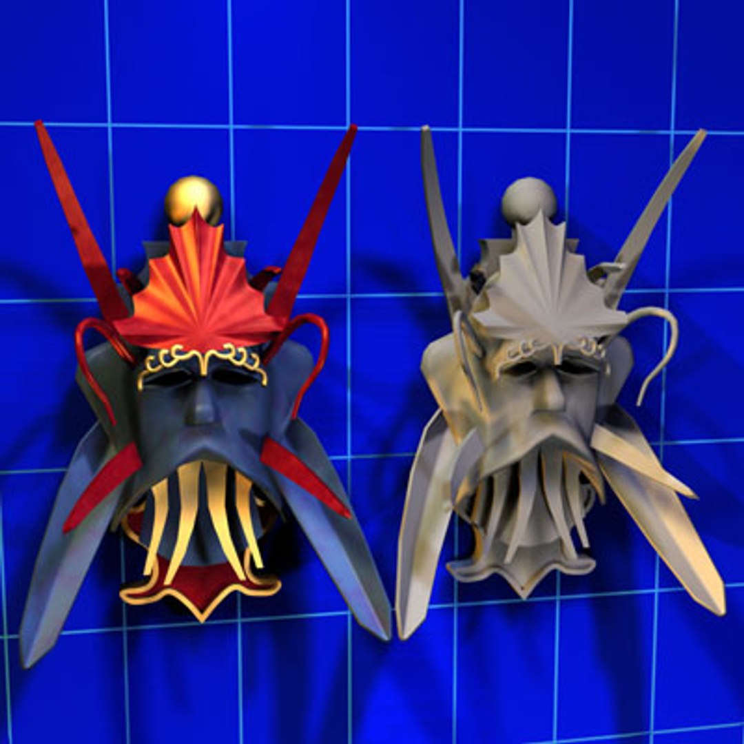 3ds max warrior wall mask 01