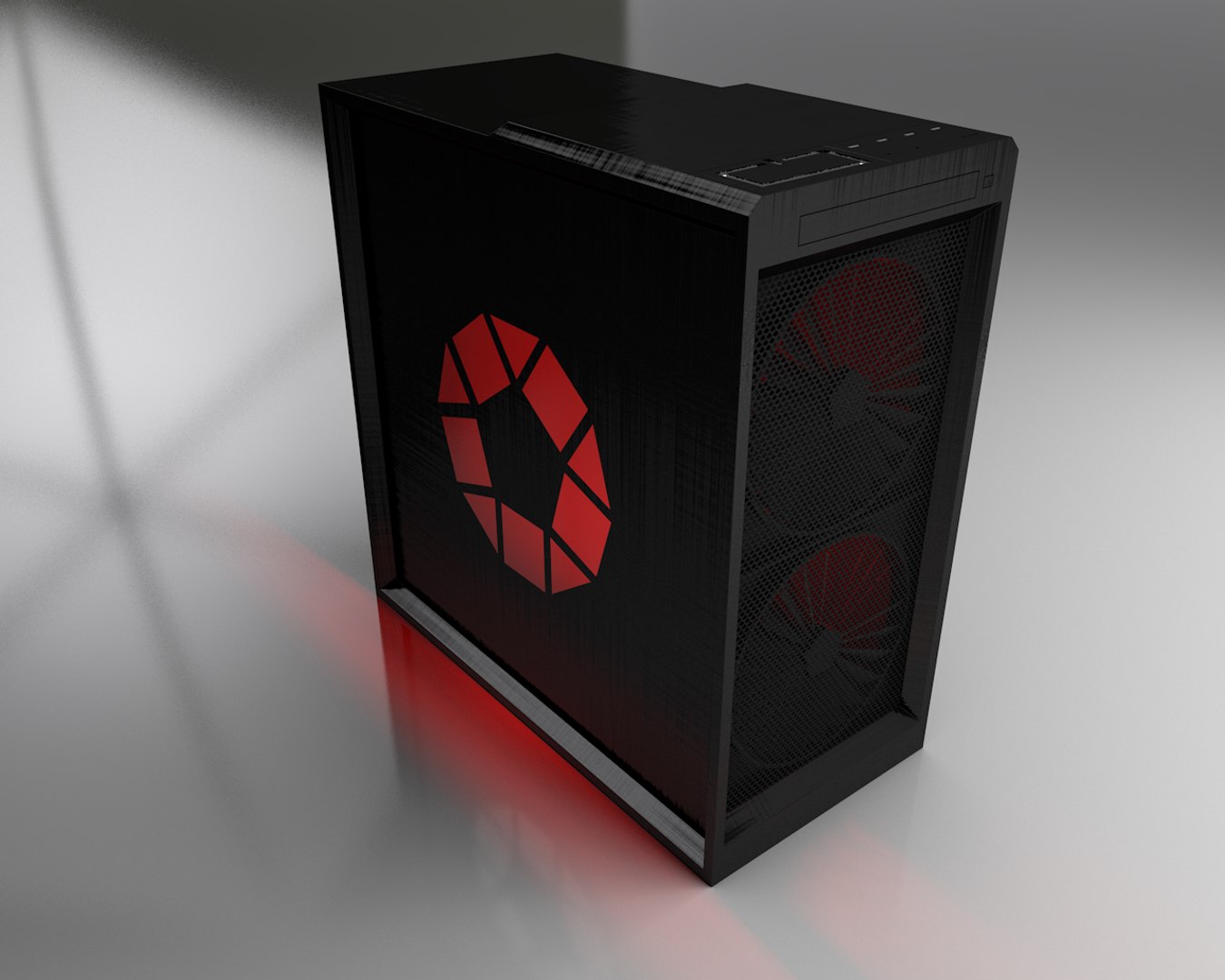 3D Model Gaming Pc Case Rgb - TurboSquid 1252321