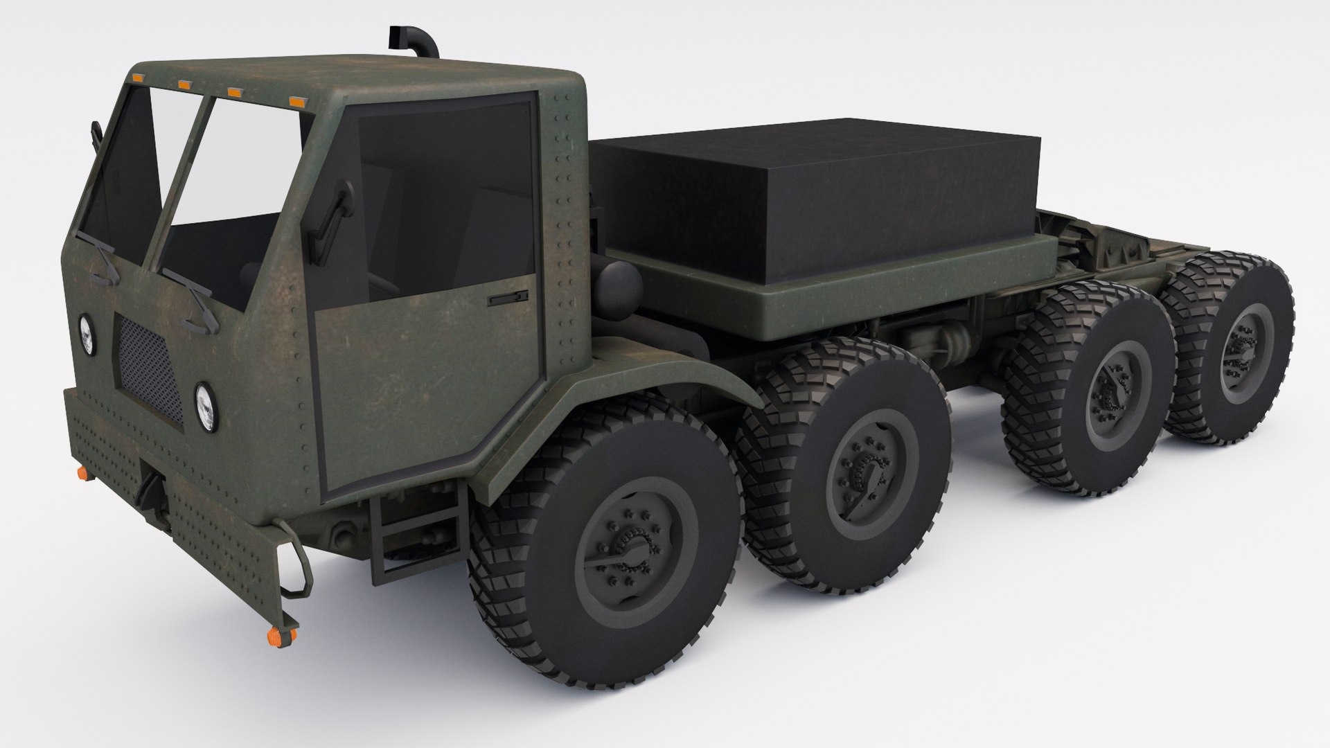 3D Model Army Truck - TurboSquid 1554842