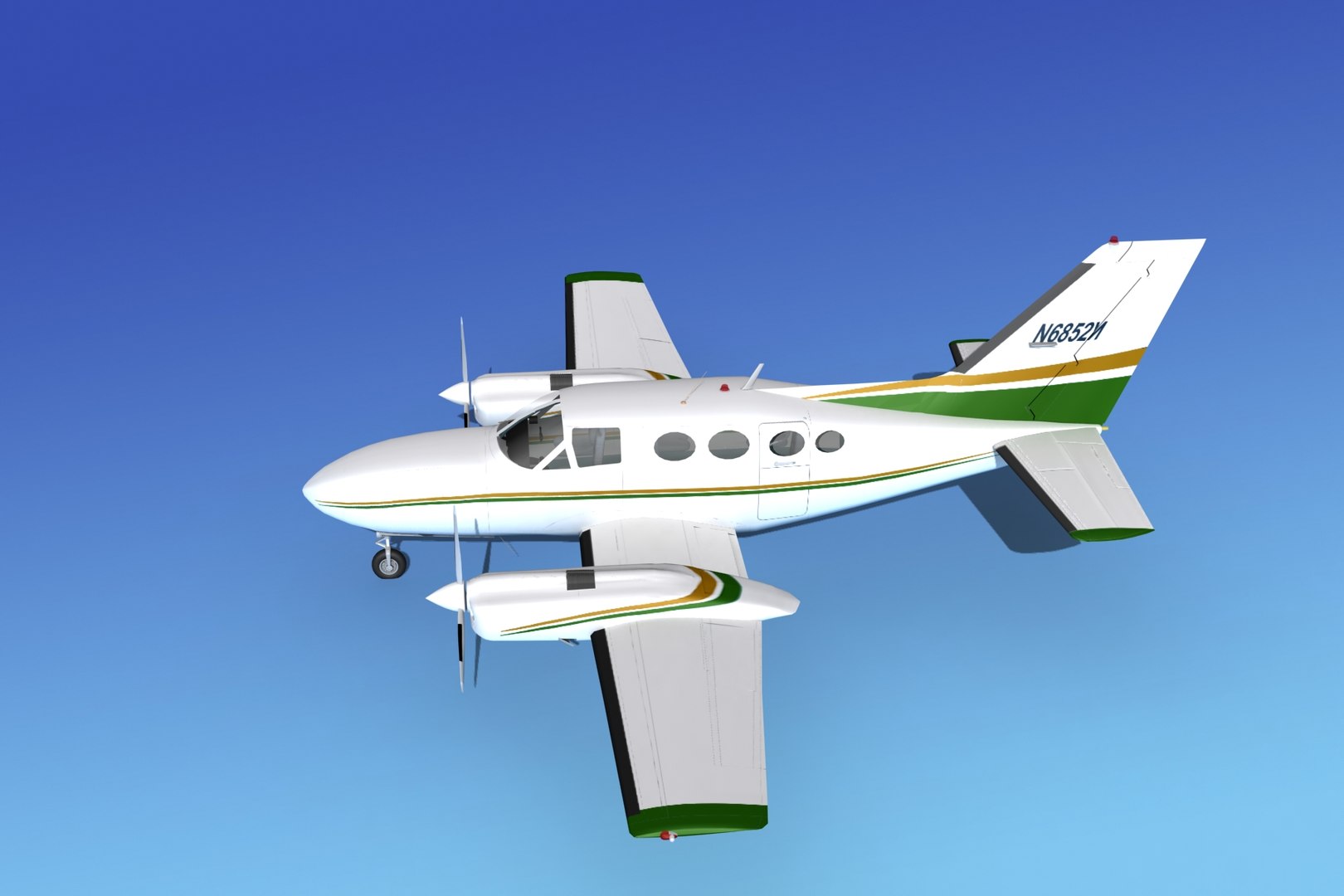3d Scale Cessna 421 Golden Eagle