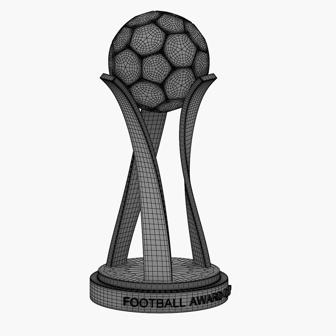 Football Award Cup 3D - TurboSquid 1625162