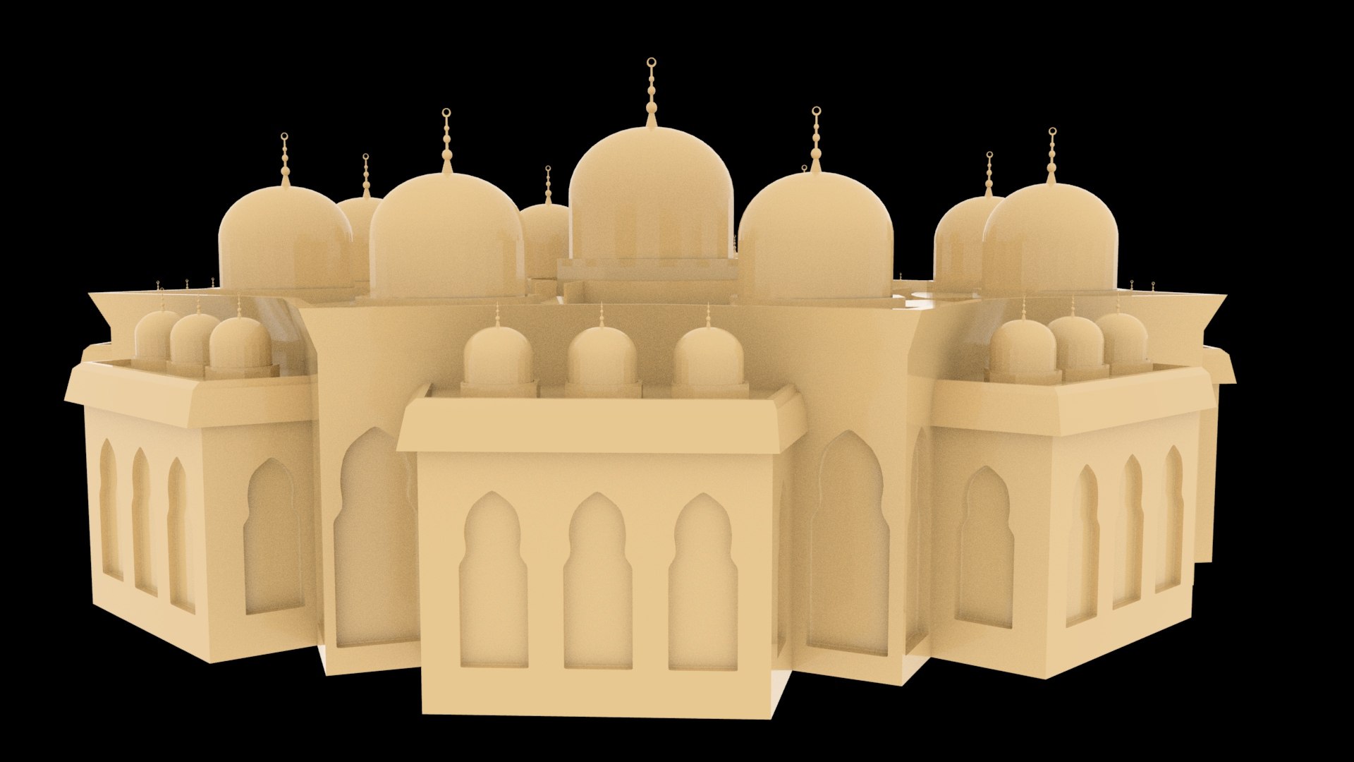 Holy Quran Academy In Sharjah 3D Model - TurboSquid 2151922