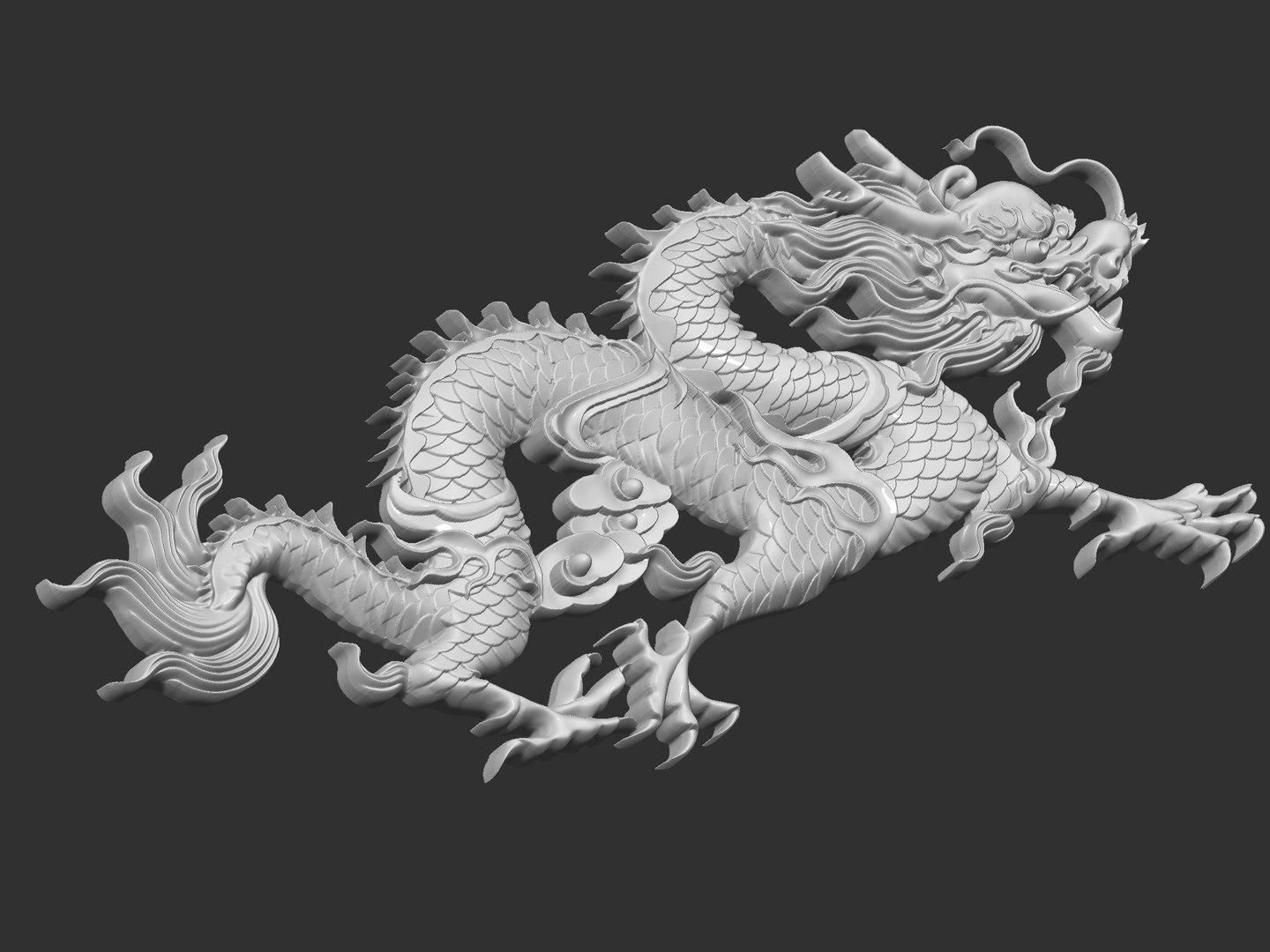 3D Dragon Model - TurboSquid 2038455