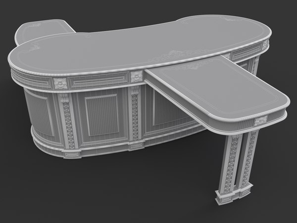 3d model classic table