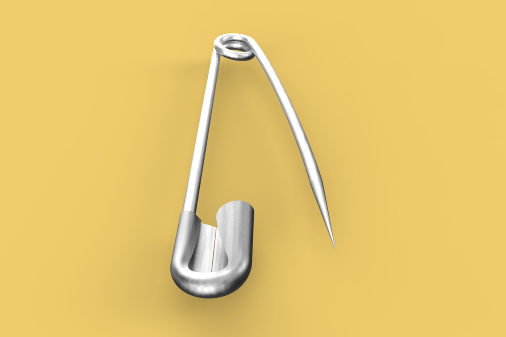 3D Safety Pin Fastening - TurboSquid 1439955