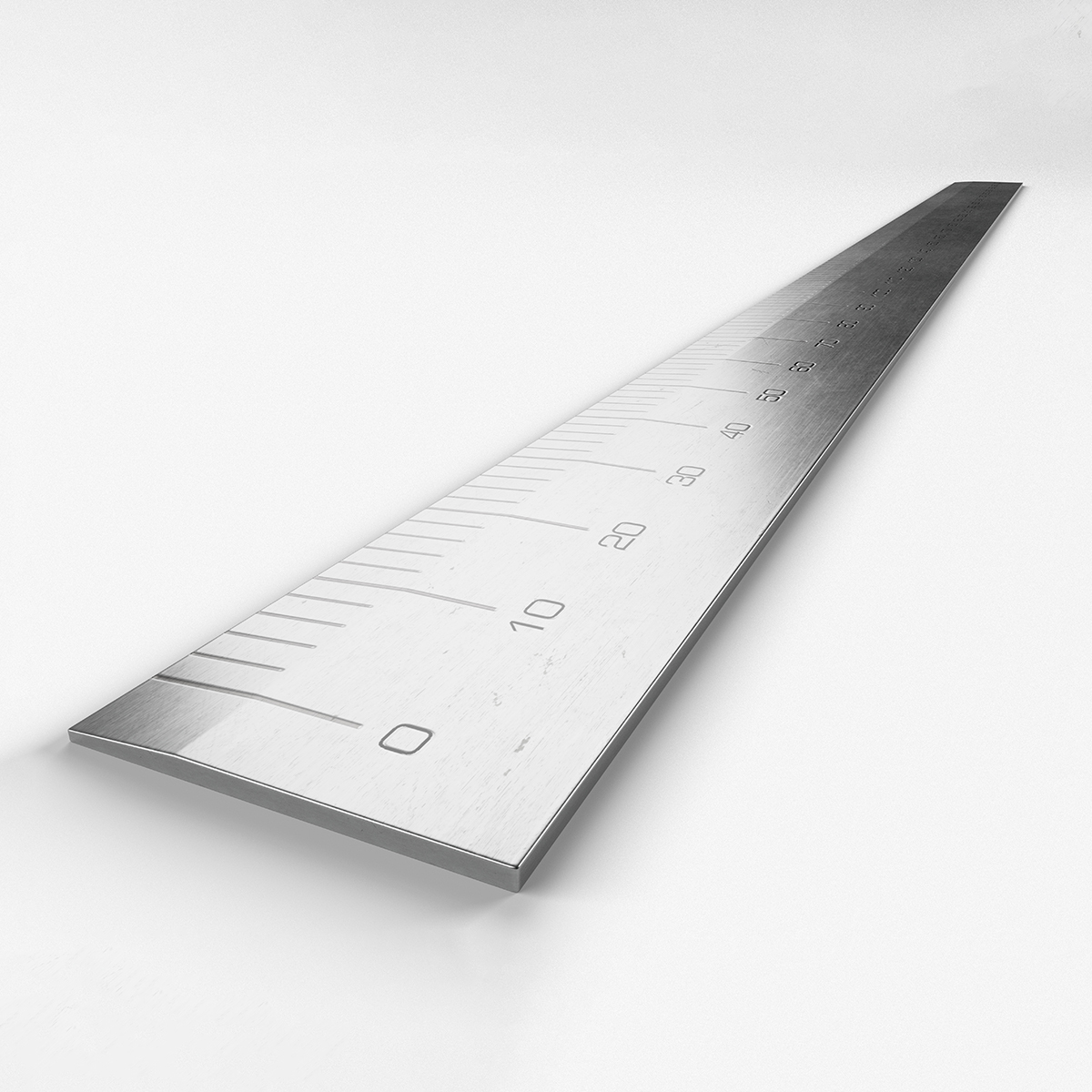3D Steel Ruler - TurboSquid 1920690