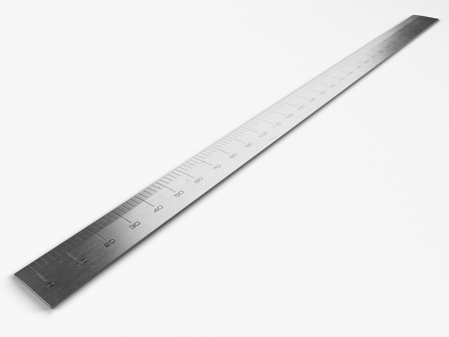 3D Steel Ruler - TurboSquid 1920690