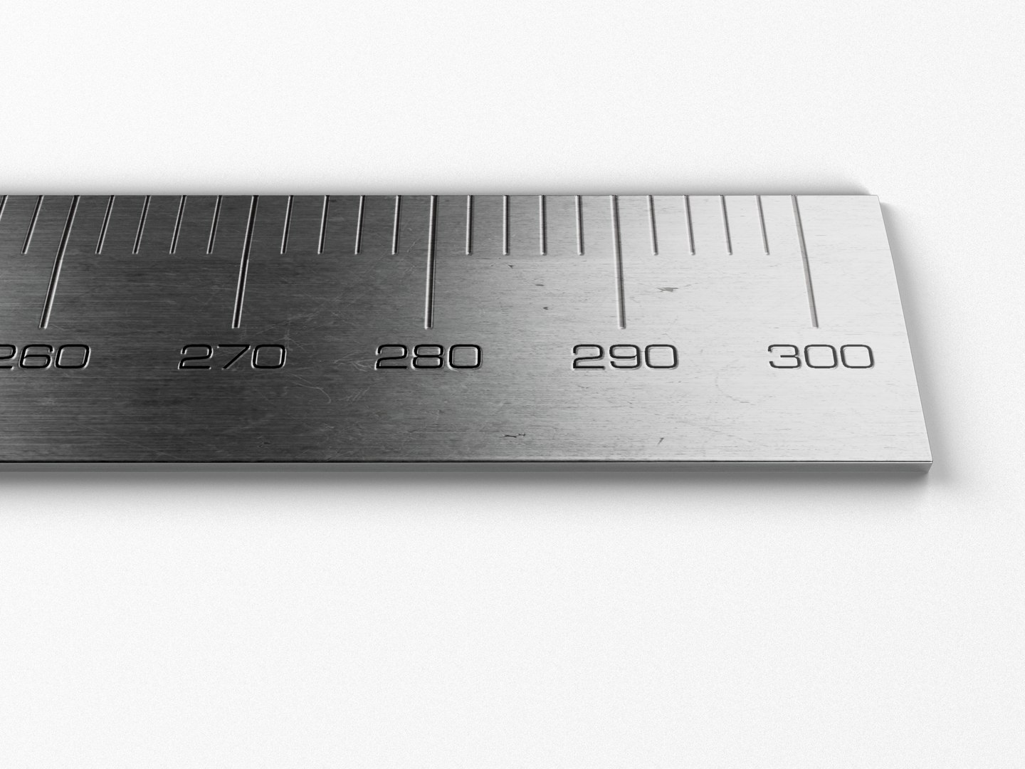 3D Steel Ruler - TurboSquid 1920690